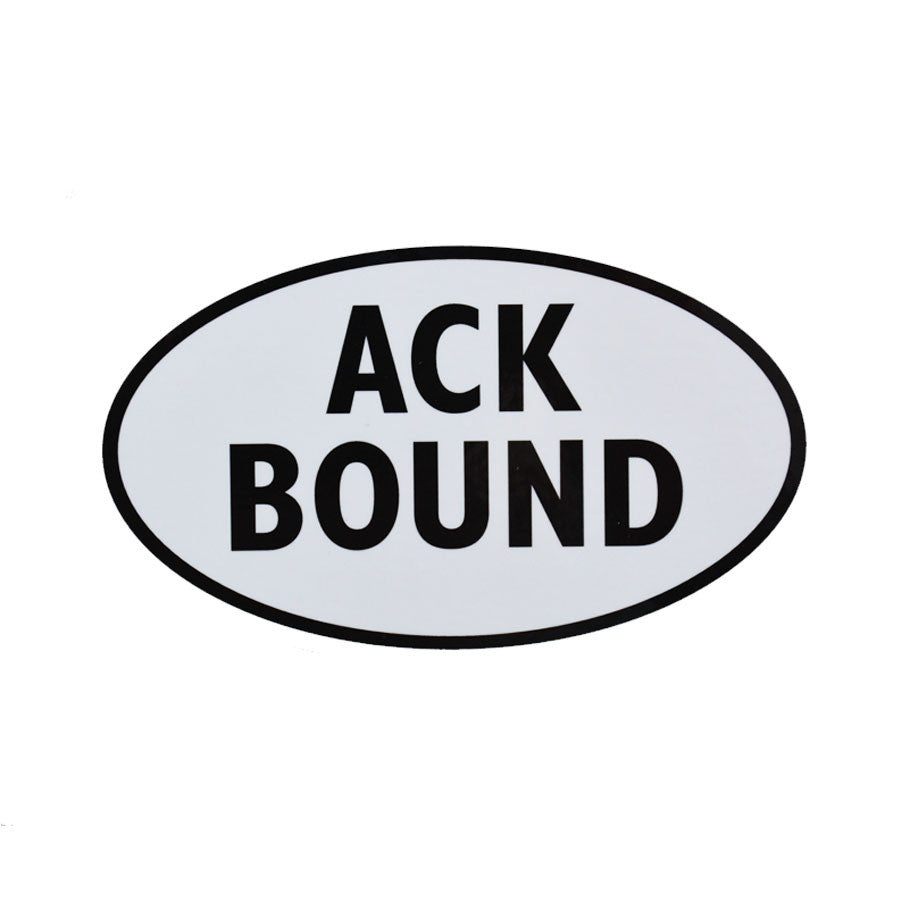 ACK Bound Sticker 5x3 | The Hub of Nantucket
